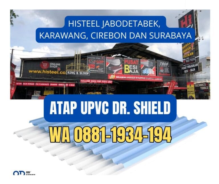 Harga Atap UPVC DR Shield Double Layer WA 0881-1934-194 HiSteel
