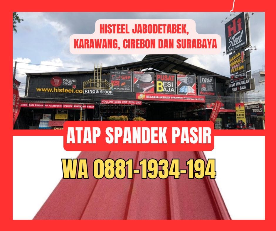 Atap Spandek Pasir: Kelebihan, Kekurangan, dan Tips Memilihnya