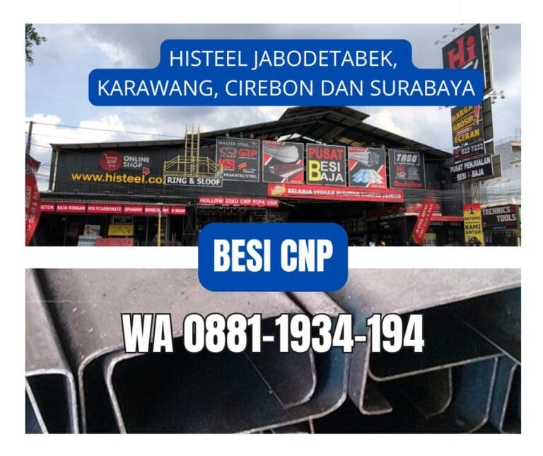Jual Besi CNP 75 Per Batang WA 0881-1934-194 | HiSteel