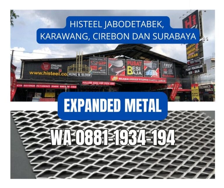 Jual Expanded Metal GM 30080 WA 0881-1934-194 HiSteel